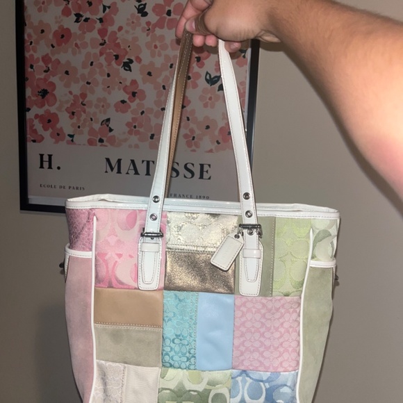 Coach | Bags | Authentic Vintage Coach Patchwork Bag | Poshmark